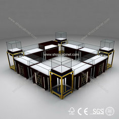 China Fashionable design glass showcase jewelry showcase supplier