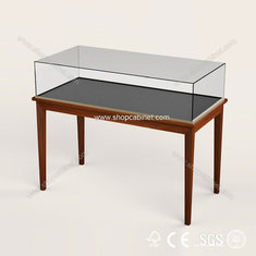 China wooden retail jewelry showcase supplier