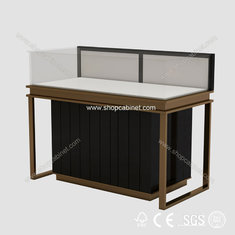 China new special wood glass wholesale jewelry showcases supplier