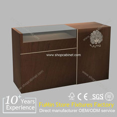 China wooden jewelry display showcase/store jewelry stand supplier