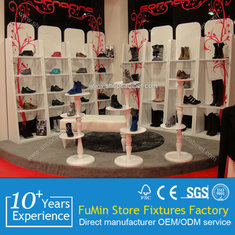 China Custom Stylish Acrylic Shoes Display stand supplier