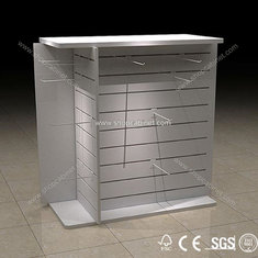 China Customized Wooden Garment Wall Display Racks supplier