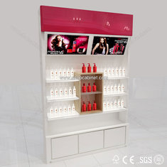 China Free standing cosmetic cabinet showcase display cabinet display showcase supplier