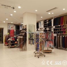 China Clothes Shop Fitting Wood Shelf For Shop supplier