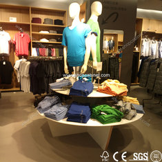 China High grade clothes shop display exhibitor gondola shelf supplier