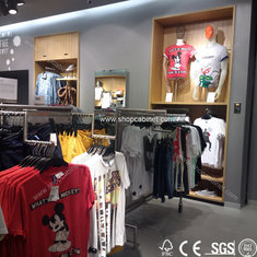 China High grade clothes shop display exhibitor gondola shelf supplier