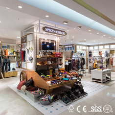 China Fashion convenient clothes display shelf supplier