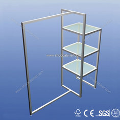 China Wood display shelf clothes/shop clothes shelf supplier
