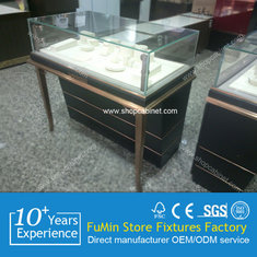China With 16 Years Manufacturer Experience Acrylic Glass Jewelry Showcase supplier