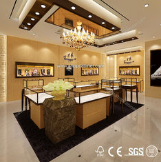 China Jewelry showcase led lights kiosk showcase for sale supplier