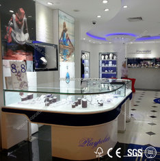 China Factory direct jewelry showcase for sale jewellery showroom designs supplier