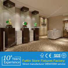 China Clear Acrylic Riser Stand Shelf window counter display Jewelry Gifts Showcase supplier