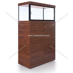 China Wooden clothes display stand for shop,clothing display racks supplier