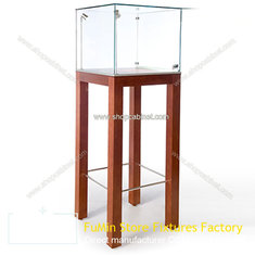 China Modern jewelry shop glass display cabinet showcase/glass display cabinet supplier