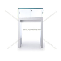 China High quality wood glass jewelry display cabinets in China supplier