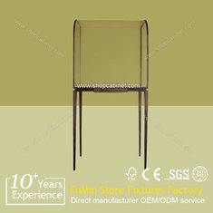 China Lockable solid wood jewelry display cabinet and showcase in sets supplier