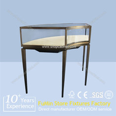 China furniture mirrored jewelry cabinet, rotate cabinet, jewelry display cabinet supplier