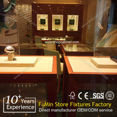 China Jewelry wall mounted display cabinets supplier