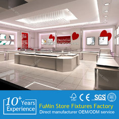 China jewelry display cabinet for home with mirror, necklace storage solutions supplier