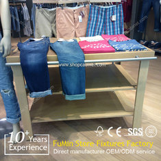 China Custom store garment hanger flooring display stand supplier