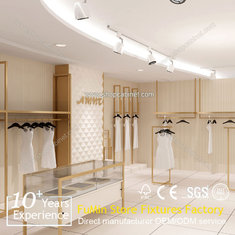 China Beautiful design garment shops display stands supplier