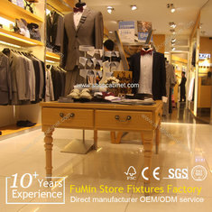 China garment clothes hanging display stand, dress thirt display, clothes hanging stand supplier