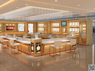 China Nice praticial jewelry display showcase with lock aluminum watch stand supplier