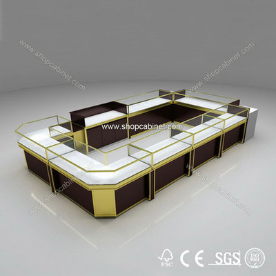 Fashionable design glass showcase jewelry showcase supplier