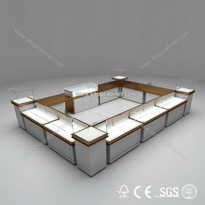 Manufacture of display cabinet and showcase for jewelry shop,jewelry showcase supplier
