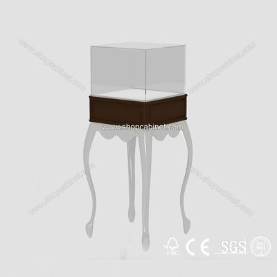 shopping mall glass jewelry showcase supplier
