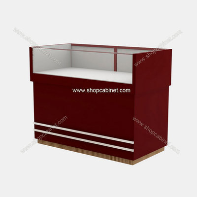 high quality wood display jewelry showcase for jewelry display supplier