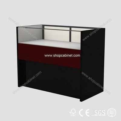 high quality wood display jewelry showcase for jewelry display supplier