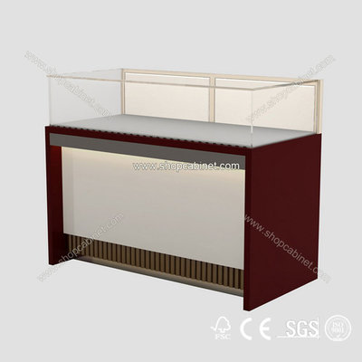 top sale acrylic jewelry display showcase jewellery display shelf supplier