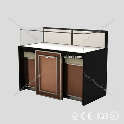 Lockable Acrylic Jewelry Showcase, Lucite Jewellery Display Case, Custom Acrylic Cabinet supplier