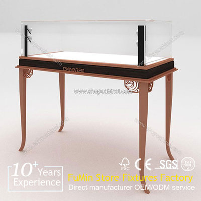 acrylic square jewelry showcase supplier
