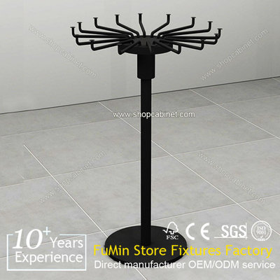 Custom made clothes display shelf, wall mounted clothes display, acrylic shelf slatwall supplier