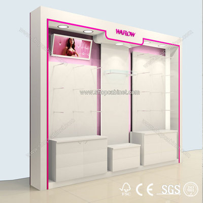 Luxury garment store clothes display rack supplier