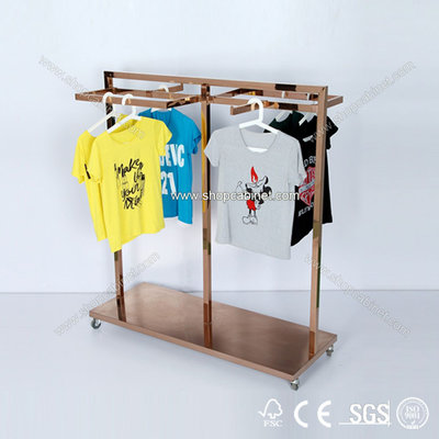 Eco material paper t shirt display,garment display rack,cloth display supplier