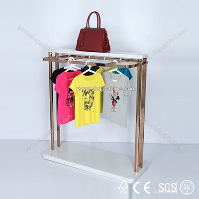 Eco material paper t shirt display,garment display rack,cloth display supplier