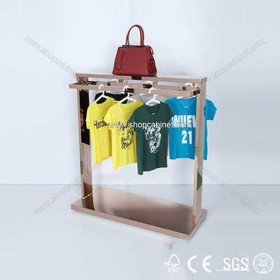 clothing shop display warehouse, heavy duty garment display racks supplier