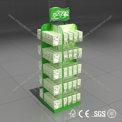 Cosmetics display design showcase for makeup supplier