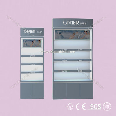 cosmetic island display showcase supplier