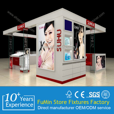 acrylic cosmetic display showcase supplier