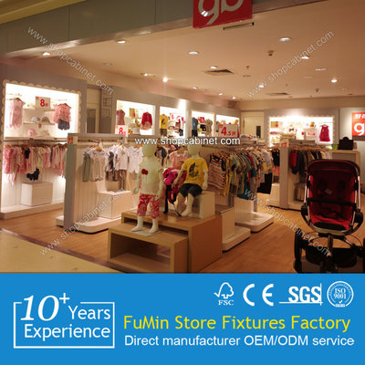 clothes display shelf supplier