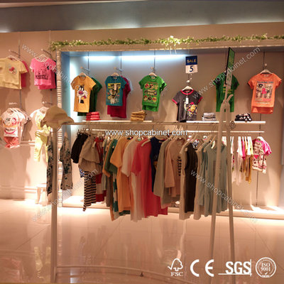 Double-sided clothes hanging shelf supplier