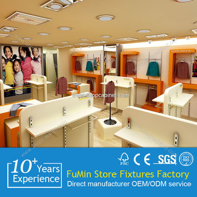 fashionable clothes display shelf supplier