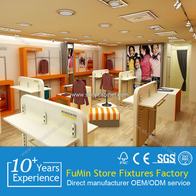 fashionable clothes display shelf supplier