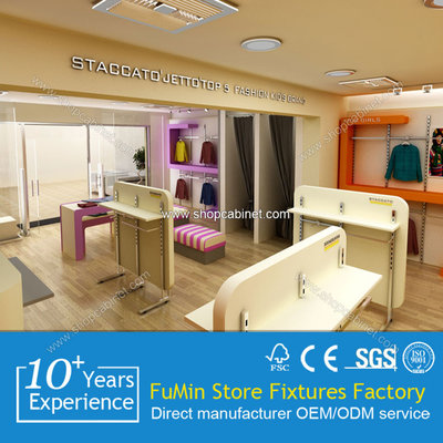 fashionable clothes display shelf supplier
