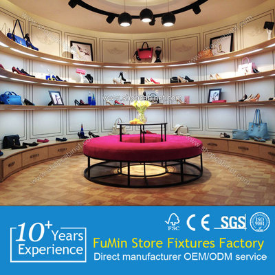 clothes shop furniture clothing display shelf supplier