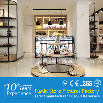 Heavy Duty 3 Tiers Chrome Clothes Shop Shelf with NSF Approval supplier